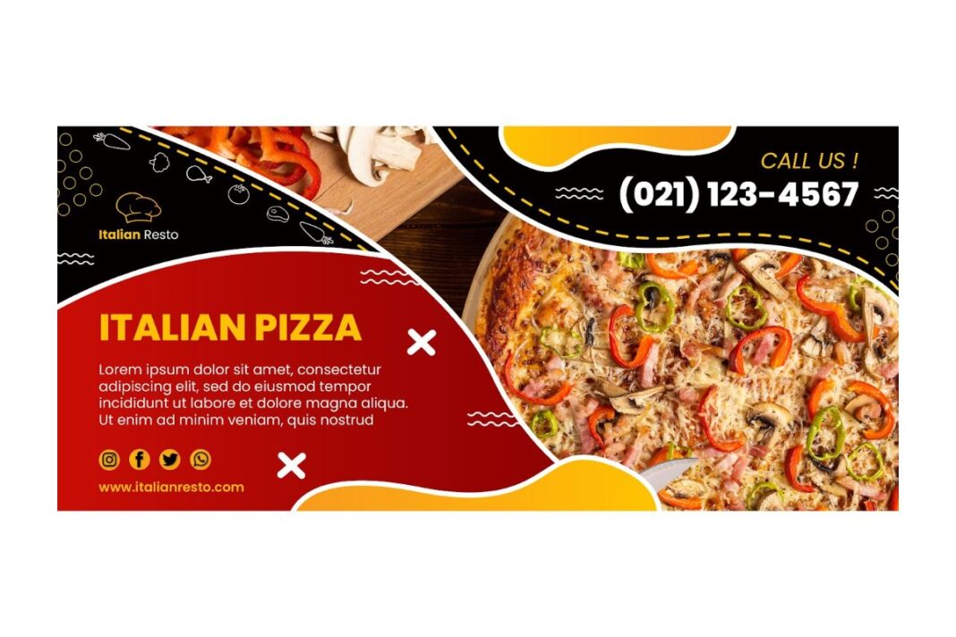 Download Vector Pizza Phong Cách Nhật Bản | Poster.vn