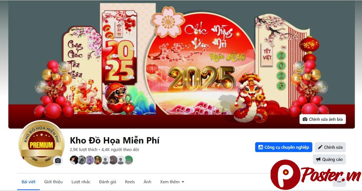 Download Mẫu Banner Tết 2025 Vector | Poster.vn