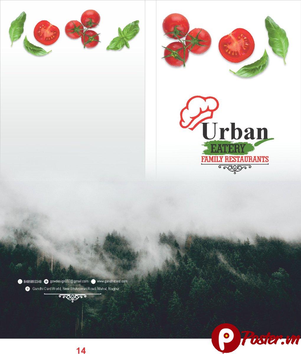 Download Mẫu Menu Quán Cafe Đẹp Vector | Poster.vn