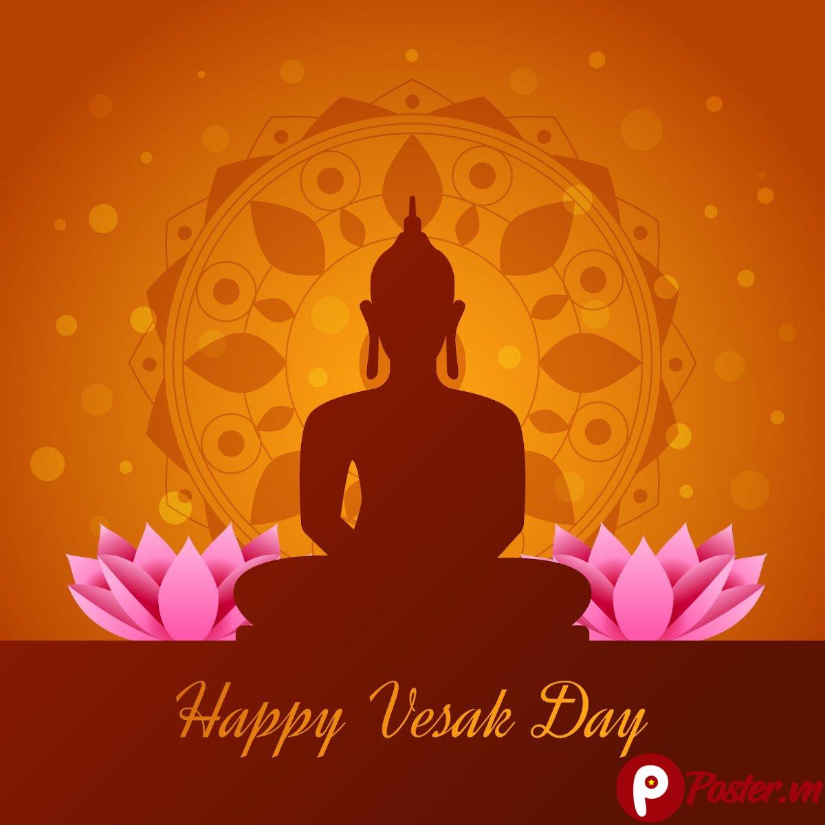 Download Vector Vesak Day Đẹp & Ý Nghĩa | Poster.vn