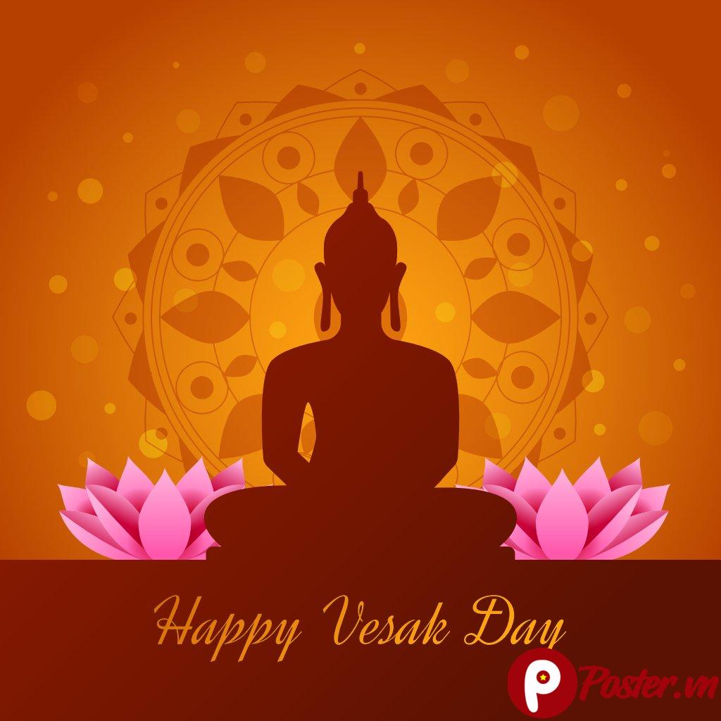 Download Vector Vesak Day - Lễ Phật Đản | Poster.vn