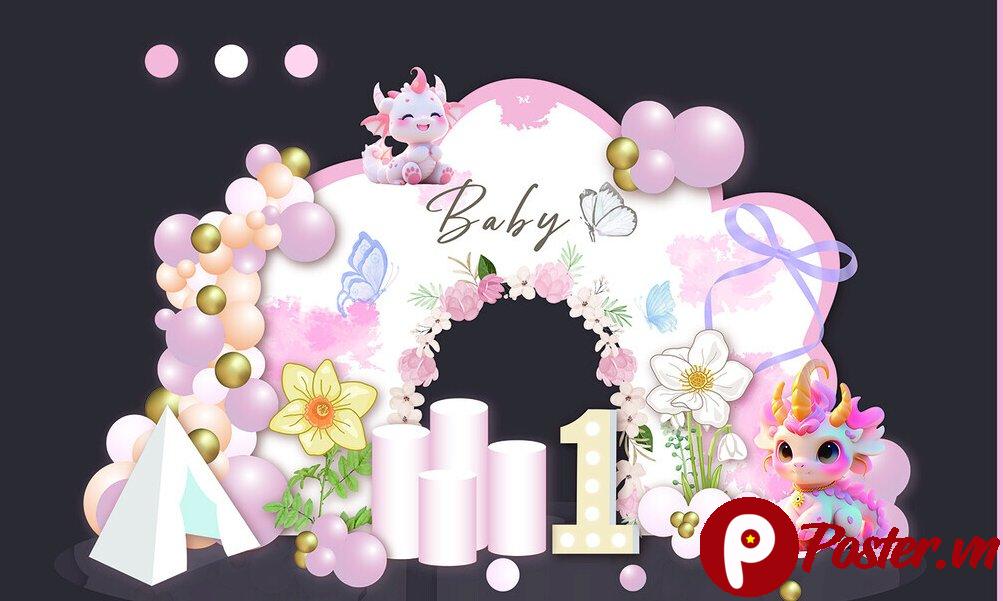 Download Vector Thôi Nôi Rồng Con | Poster.vn