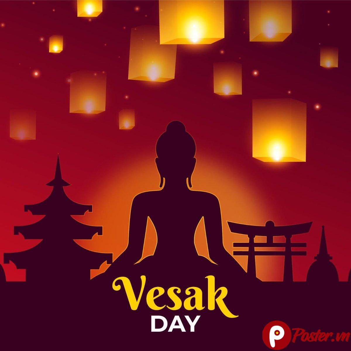 Download Vector Vesak Day Đẹp & Ý Nghĩa | Poster.vn