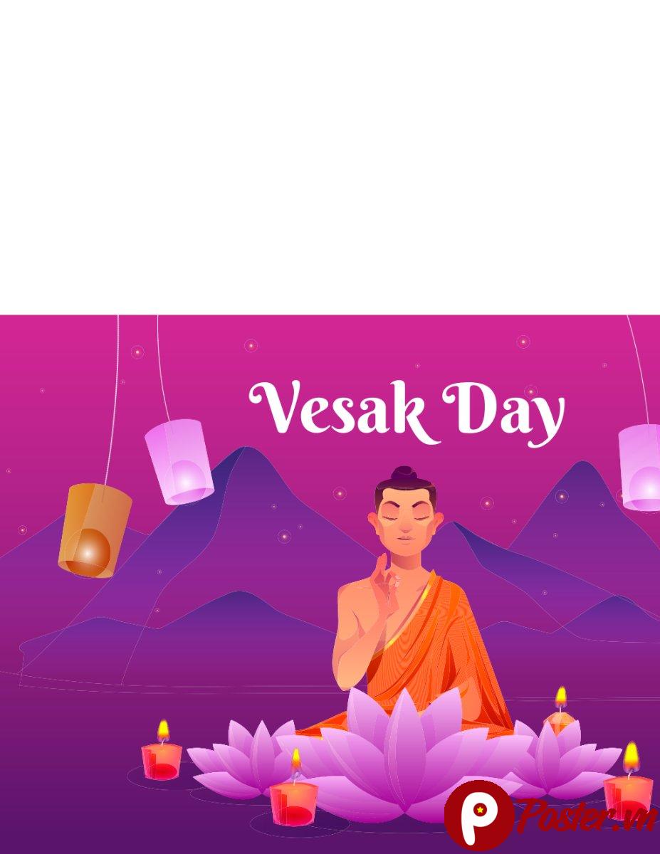 Download Vector Vesak Day Đẹp & Ý Nghĩa | Poster.vn