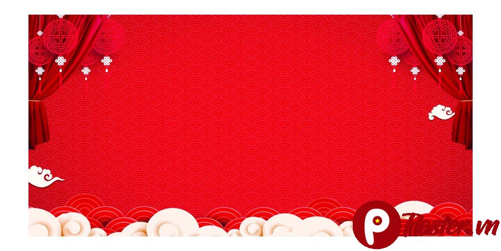 Download Background Tết Đỏ Đẹp Vector | Poster.vn