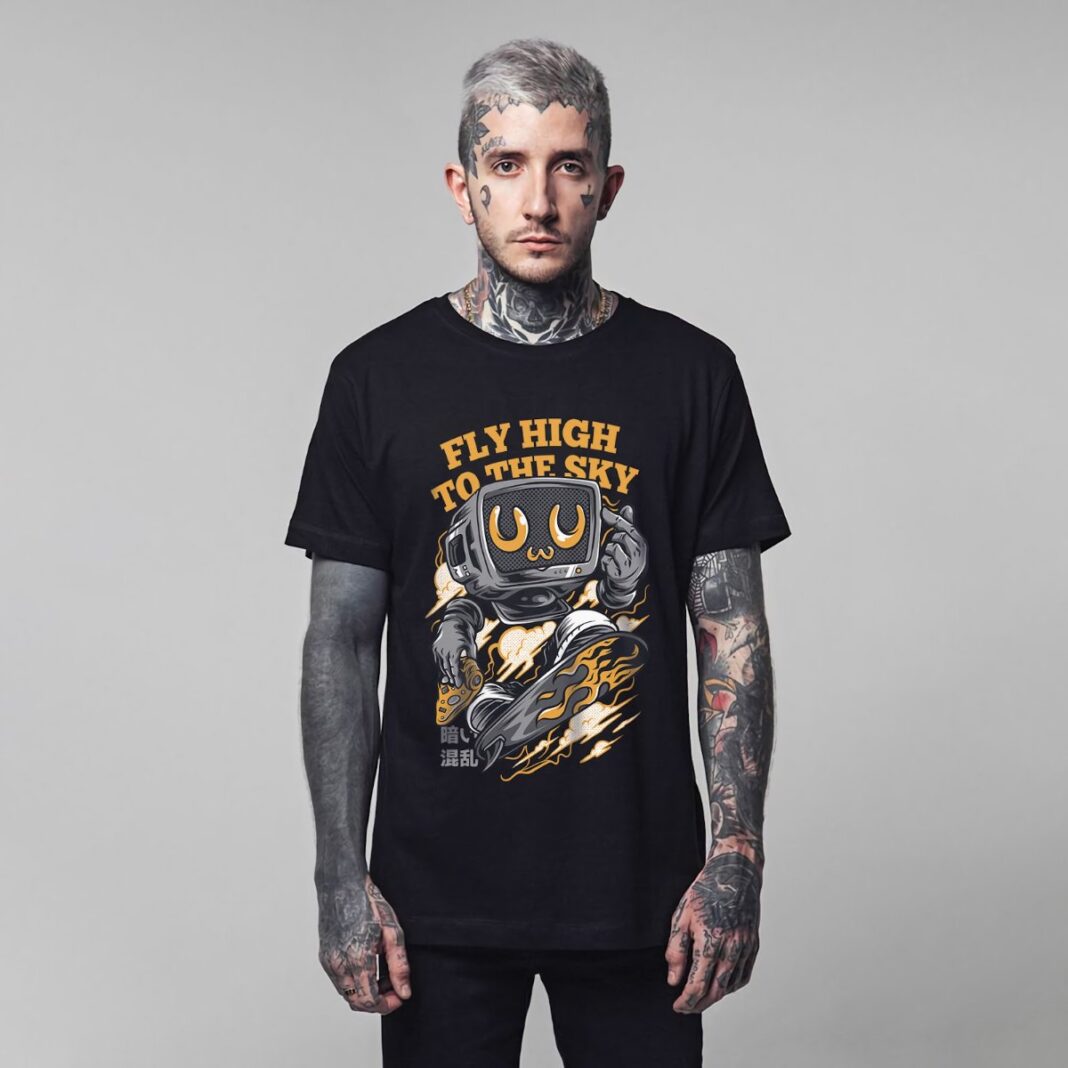 Download Vector Skateboard Robot EPS10 | Poster.vn