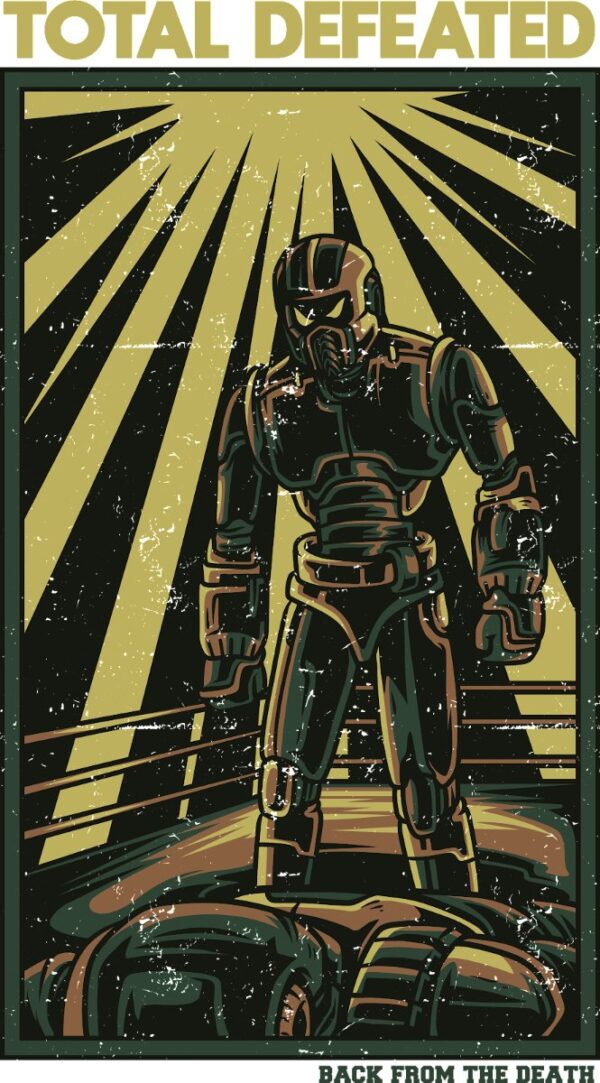 Download Hình ảnh Robot Cảnh Báo Vector | Poster.vn