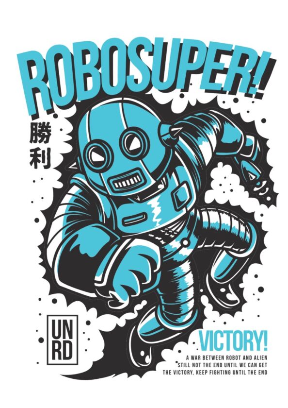 Download Vector Robot Super! Đồ Họa AI | Poster.vn
