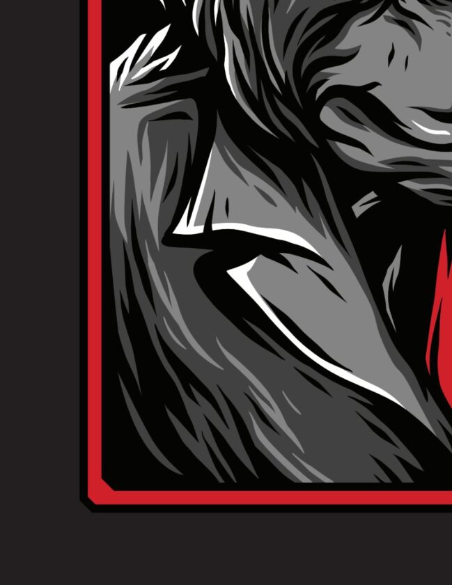 Download Vector Sói Graffiti So Dope | Poster.vn